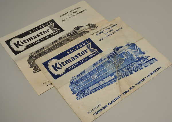 1962 Kitmaster Locomotive Models free in Shredded Wheat cereal