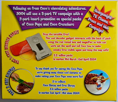 2004 Decoder Gadget issued in Kelloggs Coco Pops