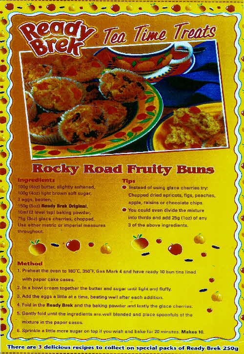 Tea Time Treats issued with Ready Brek Cereal