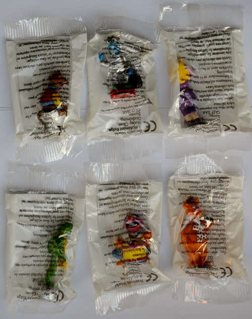 1999 Muppets in Space free in packets of Weetabix Weetos cereal