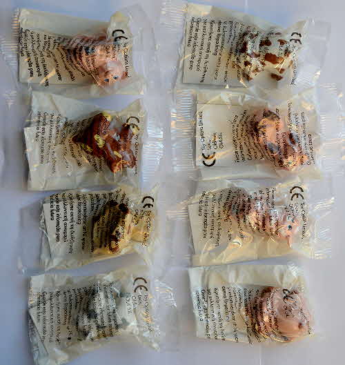 1999 Pound Piggies free with Weetabix Weetos cereal