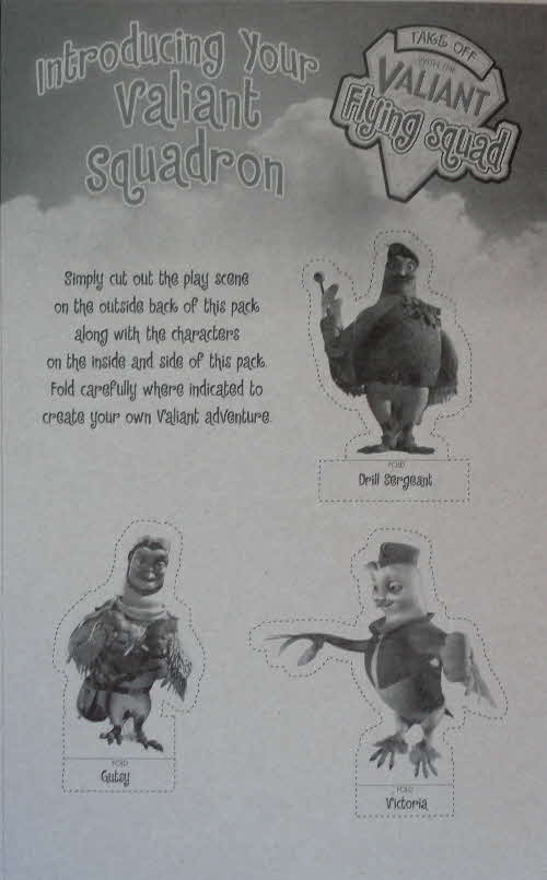 2005 Valiant Mobile Missons free on back of Weetabix Weetos cereal