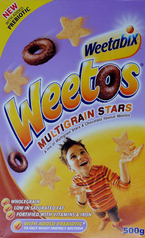 2006 Multigrain Stars Weetos Weetabix cereal